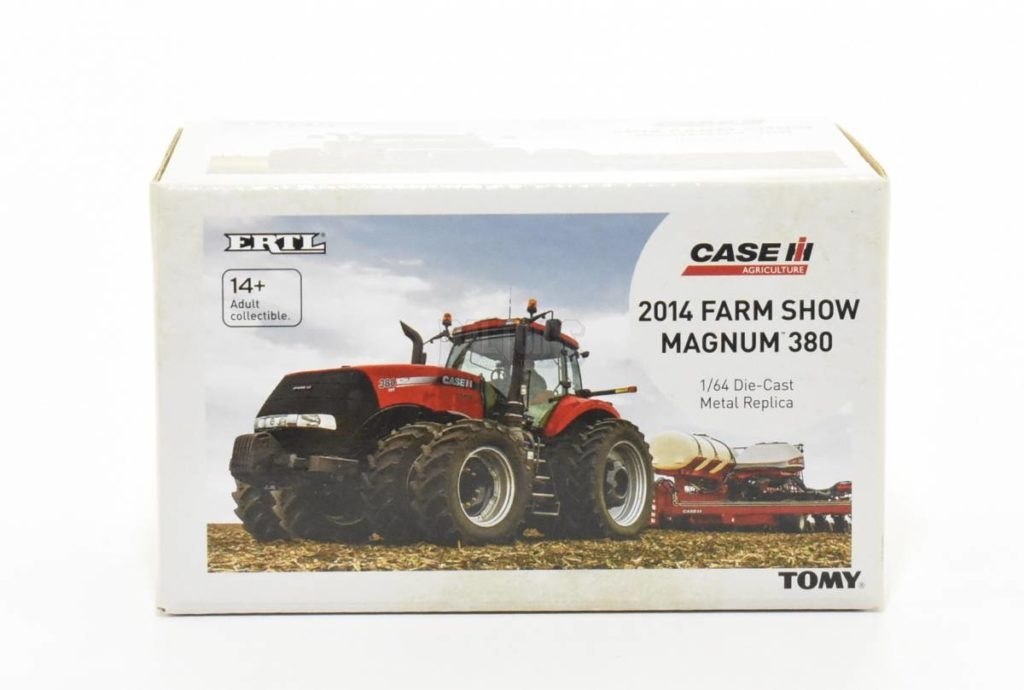 1/64 Case Ih Magnum 380 Tractor, 2014 Farm Show - Dalton's Farm Toys