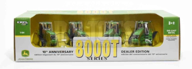 1/64 John Deere 8000T Series Tractors 10Th Anniversary Dealer Edition ...