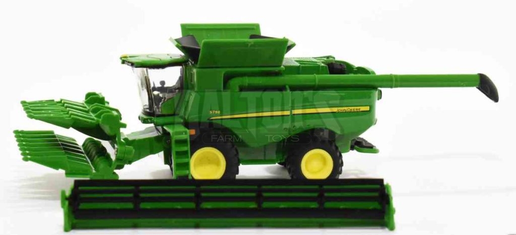 1/64 John Deere S790 Combine With Folding Corn Head - Dalton's Farm Toys