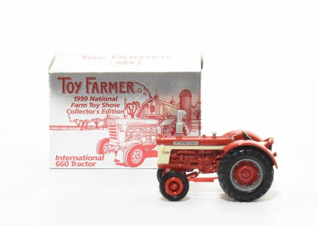 1/64 International Harvester 660 Wheatland Tractor 1999 National Farm ...