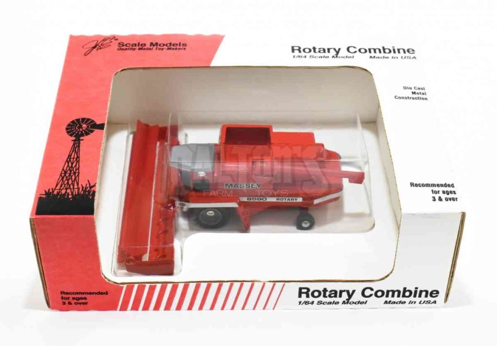 1/64 Massey Ferguson 8590 Rotary Combine - Dalton's Farm Toys