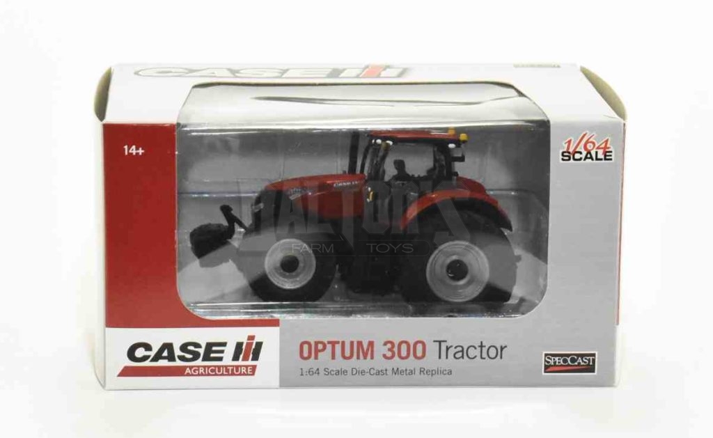 1/64 Case IH Optum 300 Tractor With Front Wheel Assist & Singles ...