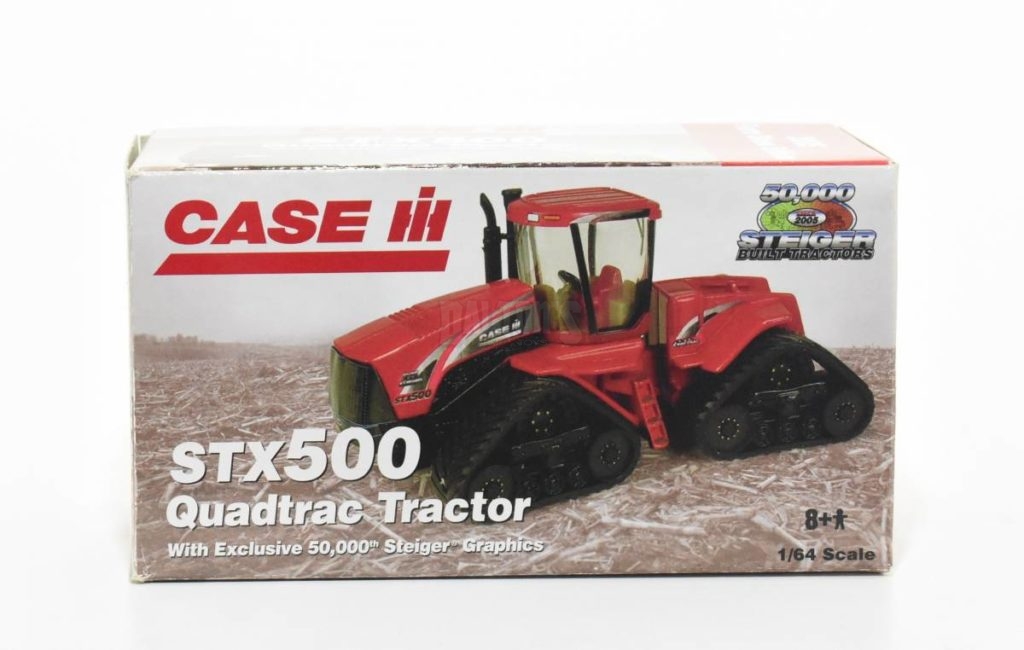 1/64 Case IH STX500 Quadtrac Tractor 2005 Farm Show - Dalton's Farm Toys