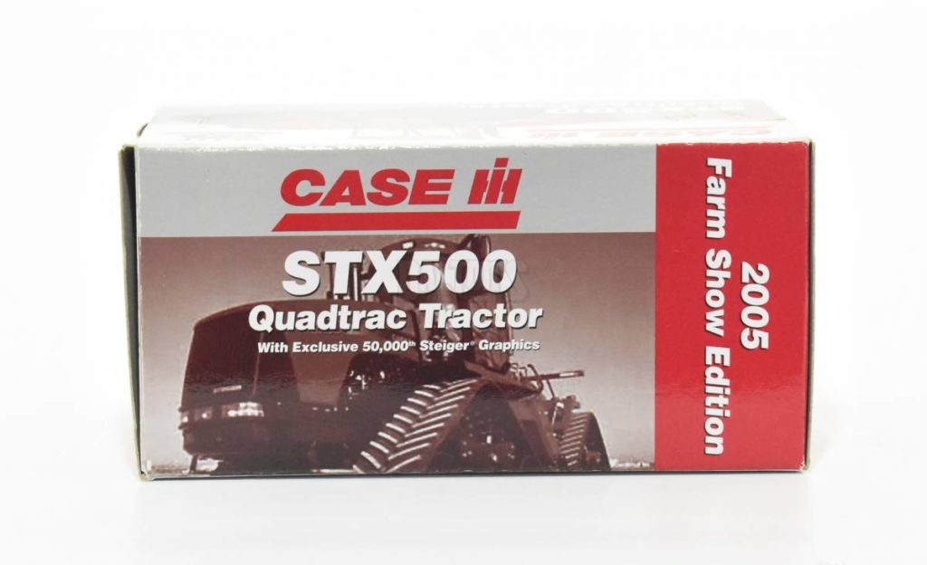 1/64 Case IH STX500 Quadtrac Tractor 2005 Farm Show - Dalton's Farm Toys
