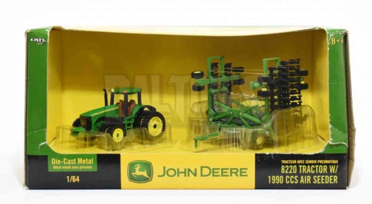 1/64 John Deere 8220 Tractor With Duals With 1990 Ccs Air Seeder ...