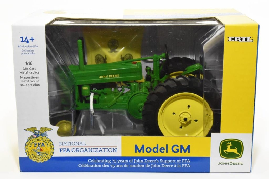 1/16 John Deere Gm Tractor With Umbrella, Ffa Edition - Dalton's Farm Toys