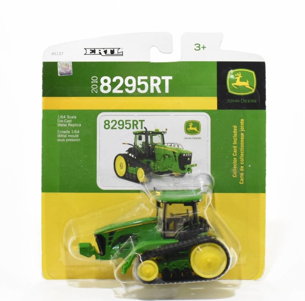 1/64 John Deere 8295RT Tractor With Tracks - Dalton's Farm Toys