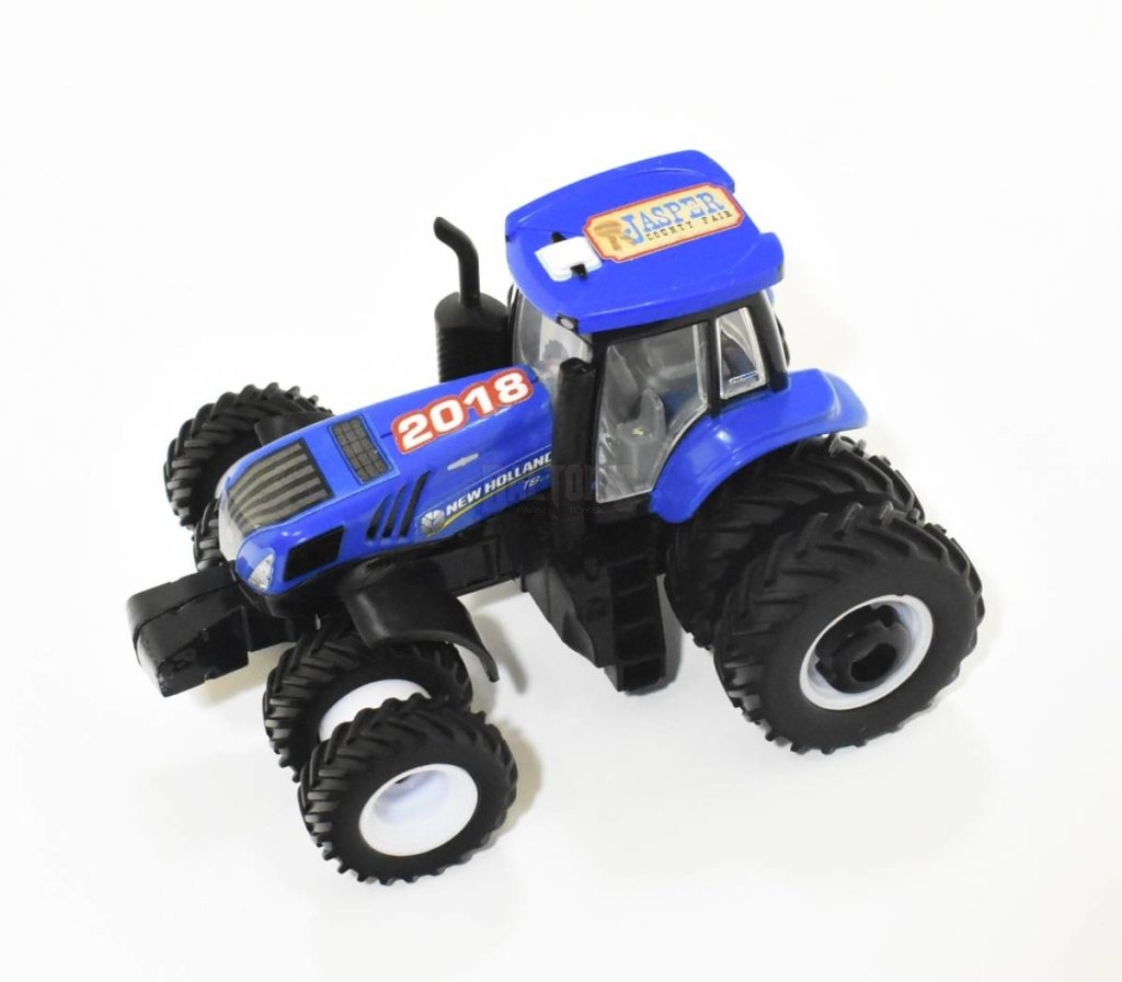 1/64 New Holland T8.435 Tractor, 2018 Jasper County Fair - Dalton's Farm Toys