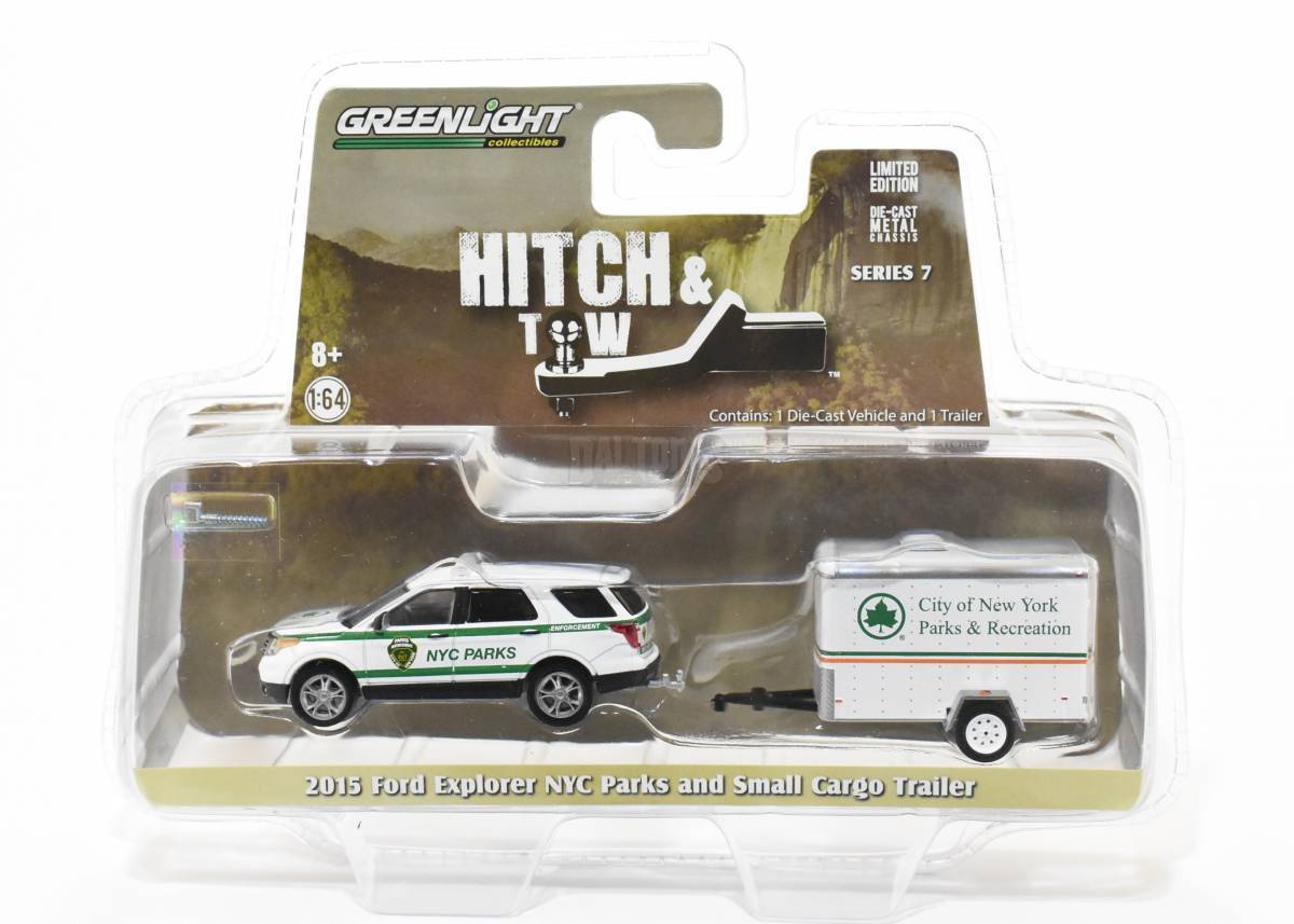 1/64 2015 Ford Explorer And Cargo Trailer, New York City Parks - Dalton ...