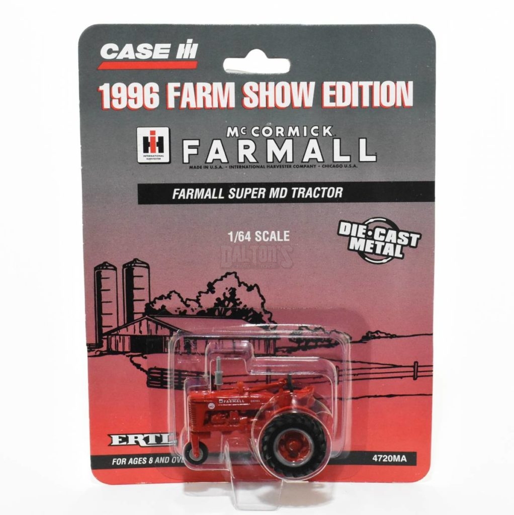 1/64 IH Farmall Super MD Tractor, 1996 Farm Show Edition - Dalton's ...