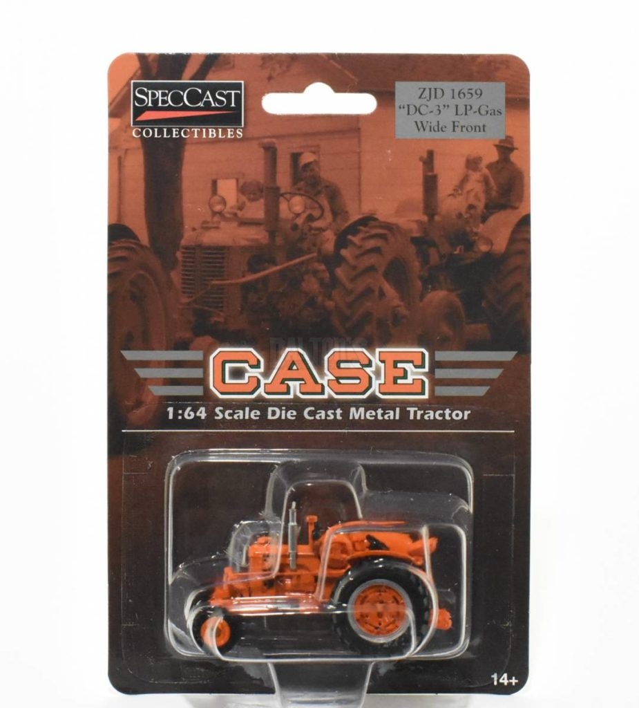 1/64 Case Dc-3 Lp-Gas Wide Front Tractor - Dalton's Farm Toys
