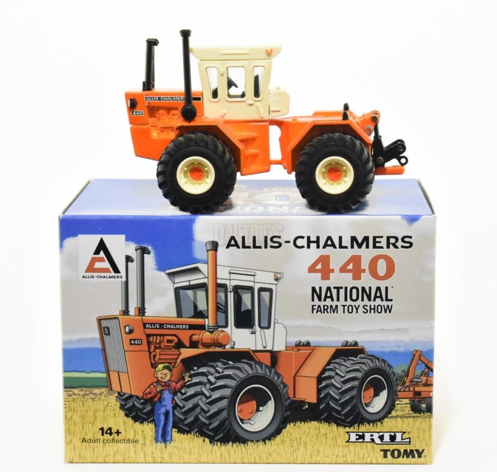 1/64 Allis Chalmers 440 4Wd Tractor, Orange Chrome Chase Version ...