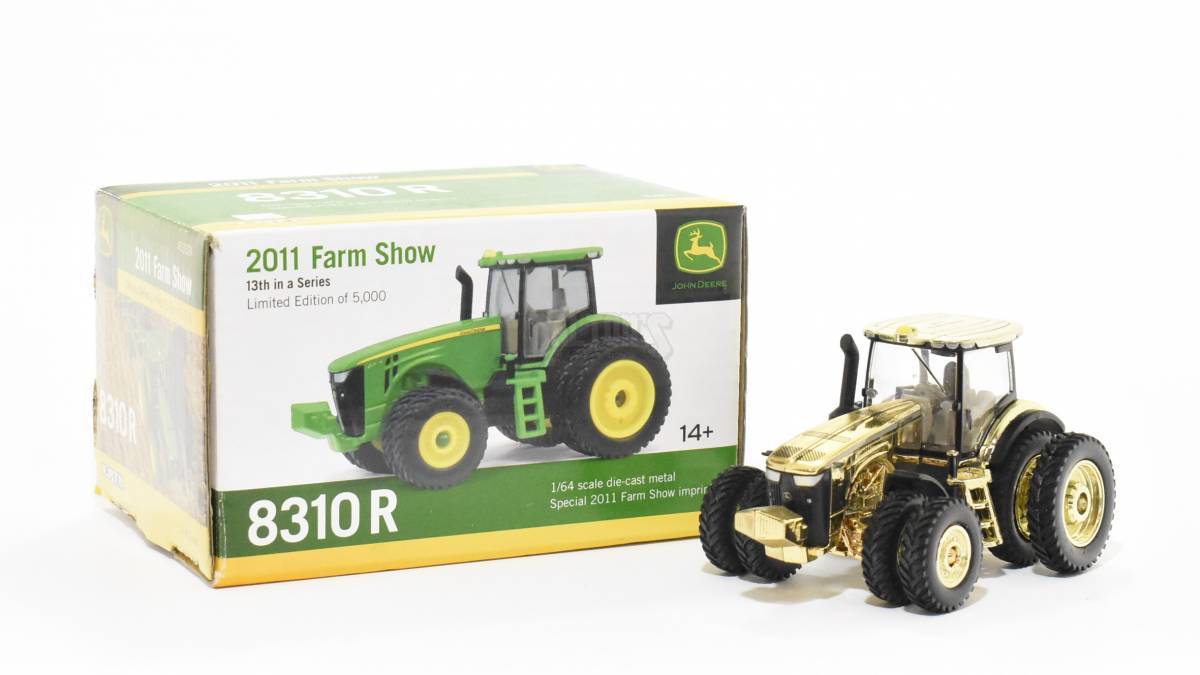 1/64 John Deere 8310R Tractor 2011 Farm Show, Gold Chaser - Dalton's ...