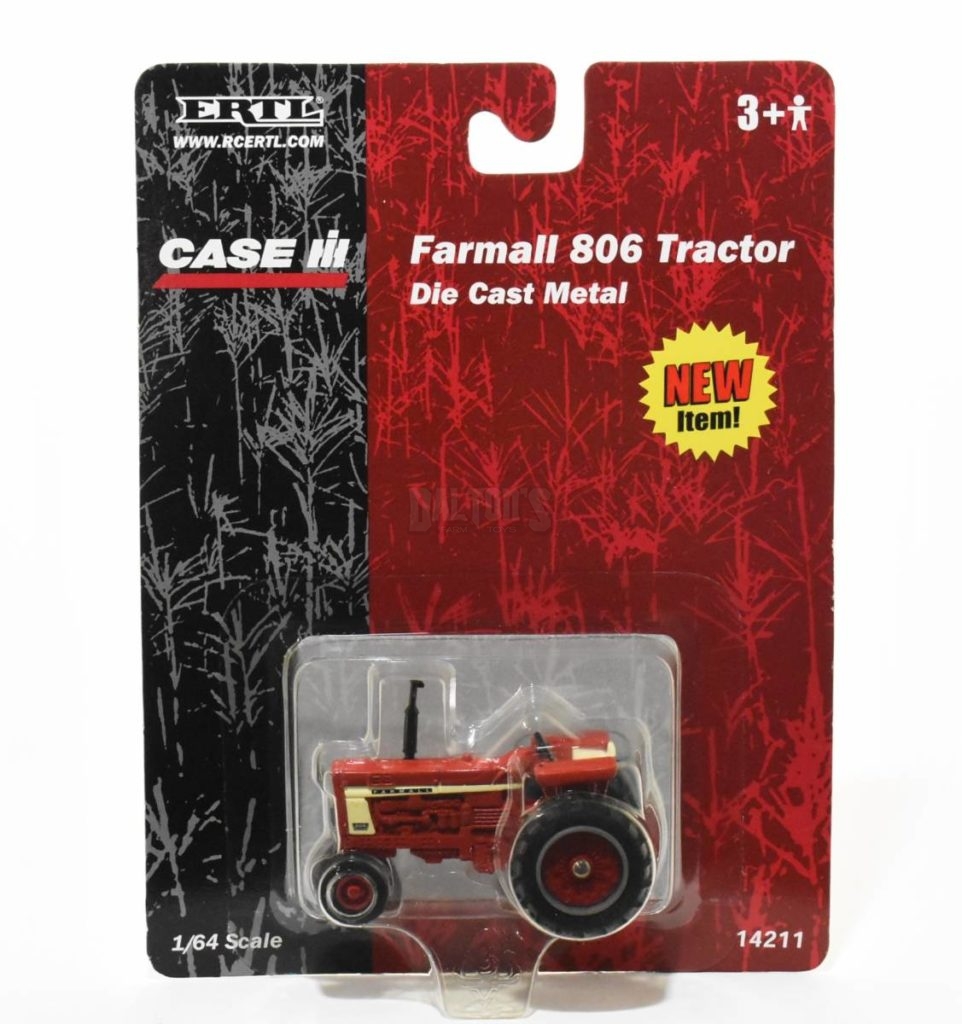 1/64 International Harvester Farmall 806 Narrow Front Tractor - Dalton ...