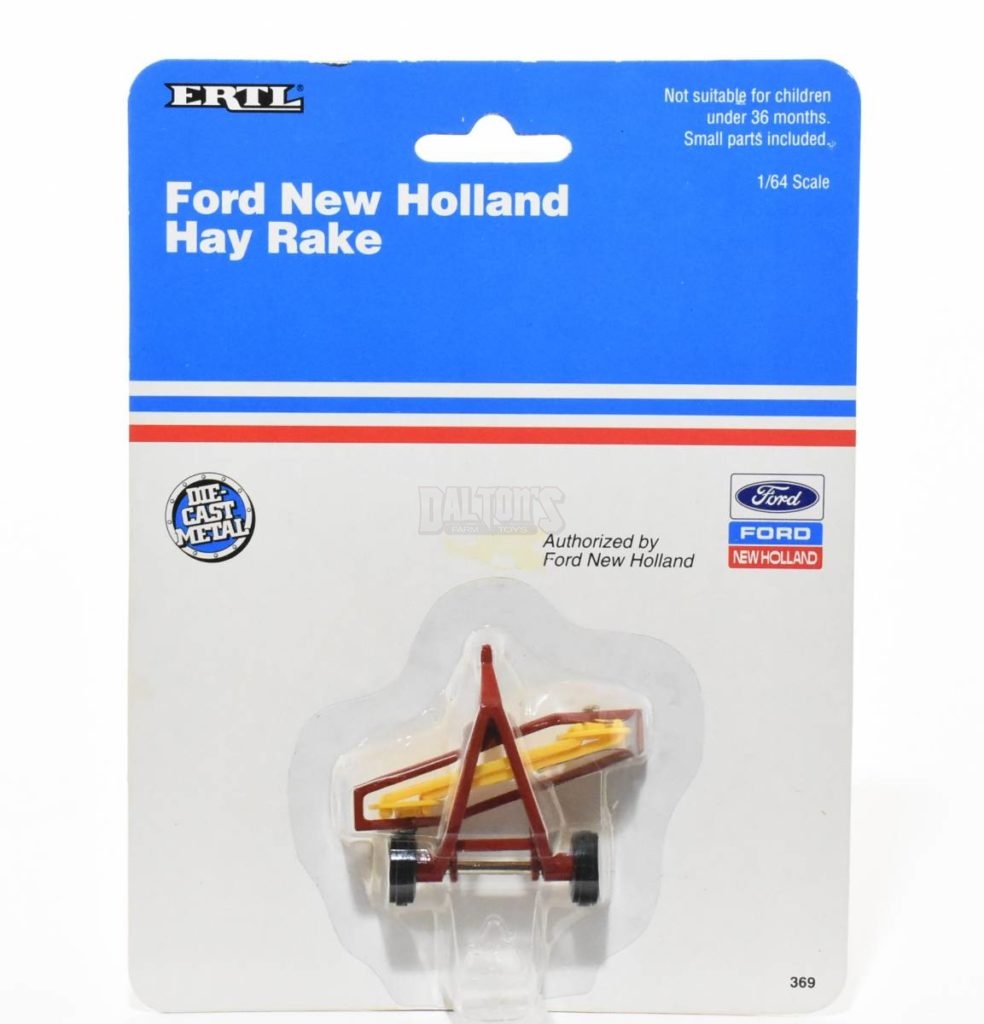 1/64 Ford New Holland Hay Rake - Dalton's Farm Toys