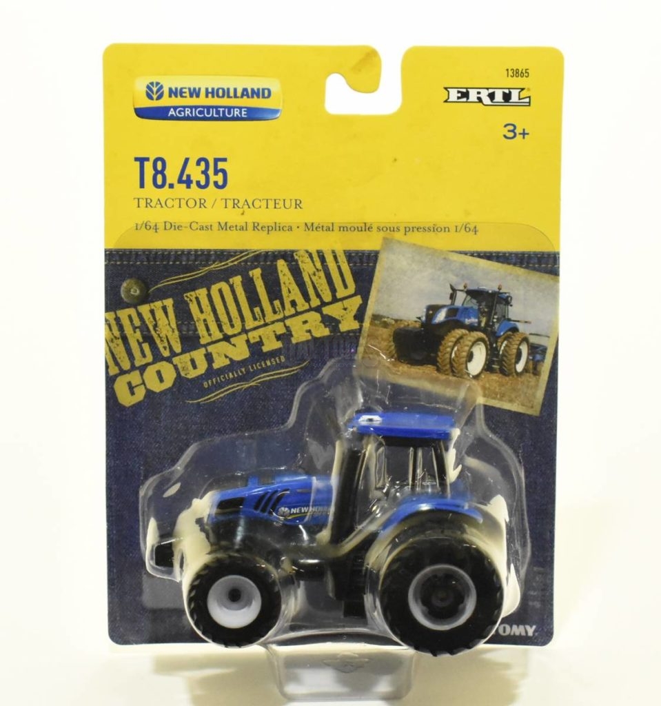 1/64 New Holland T8.435 Tractor with Duals On Front & Rear - Dalton's Farm Toys