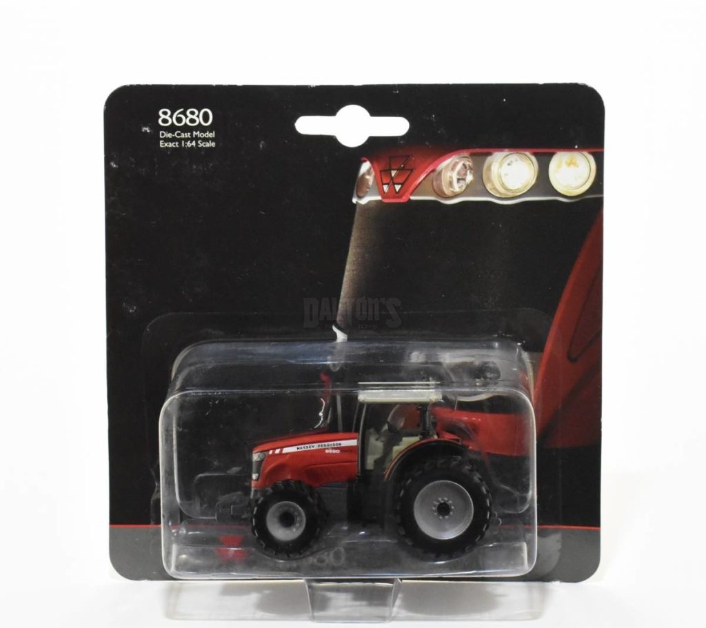 1/64 Massey Ferguson 8680 Tractor with Front Wheel Assist & Duals - Dalton's Farm Toys