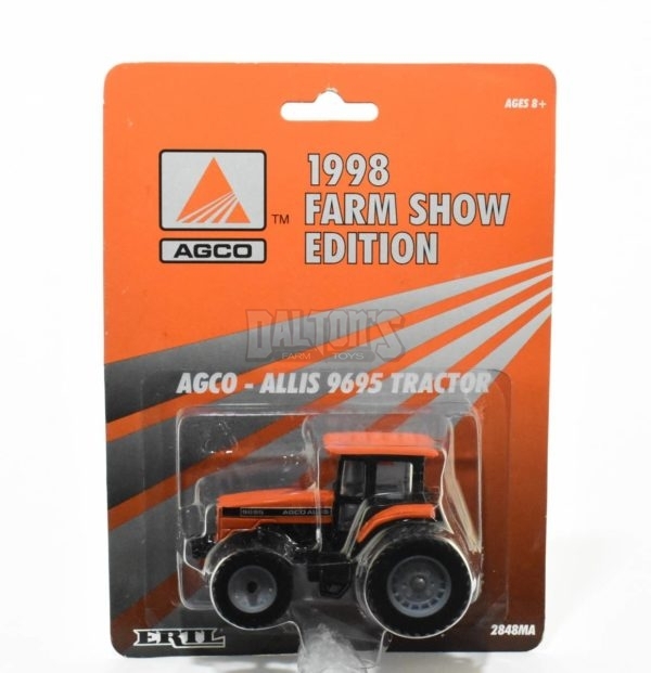1/64 AGCO Allis Chalmers 9695 Tractor with Front Wheel Assist with Dual ...