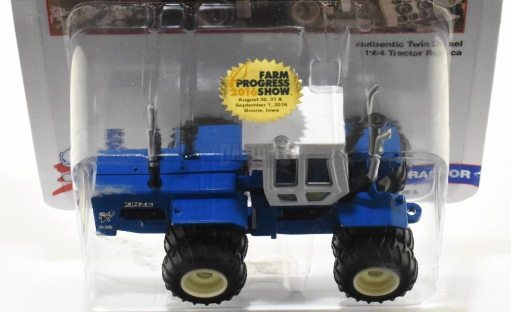 1/64 Kinze 640 Big Blue 4WD Tractor, 2016 Farm Progress Show - Dalton's ...