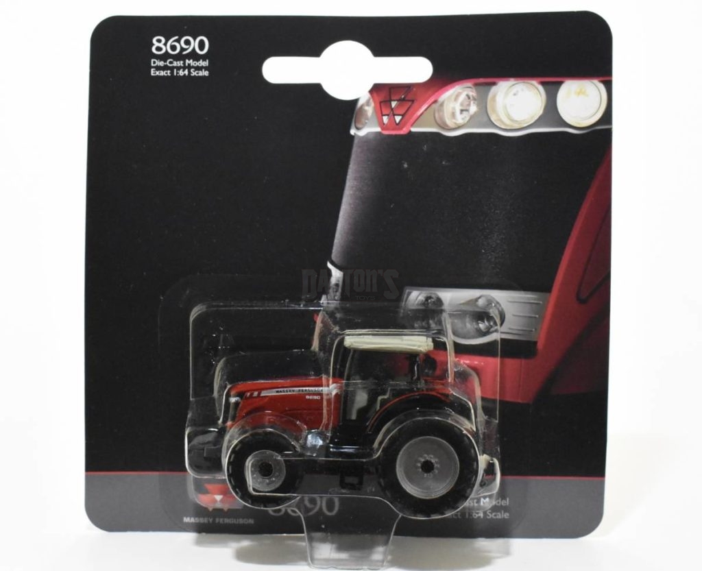 1/64 Massey Ferguson 8690 Tractor With Duals On Front & Rear - Dalton's Farm Toys