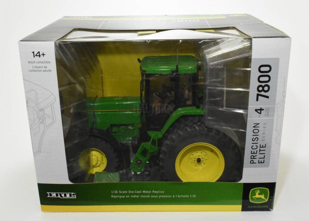 1/16 John Deere 7800 Tractor With Front Wheel Assist & Duals, Precision ...