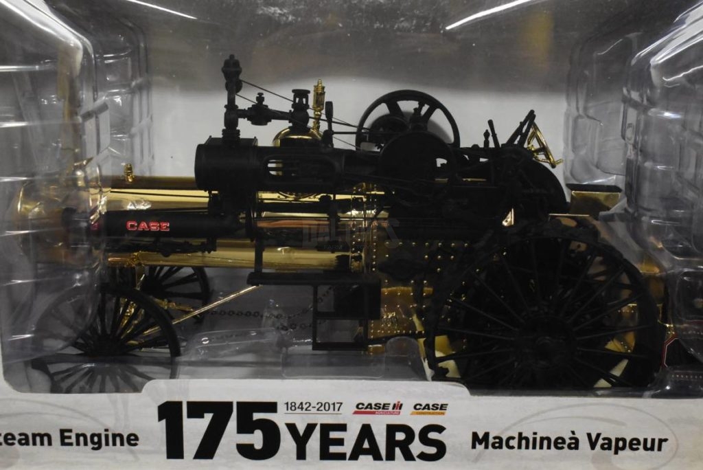 1/16 Case Steam Engine, 175th Anniversary, Gold Chaser - Dalton's Farm Toys