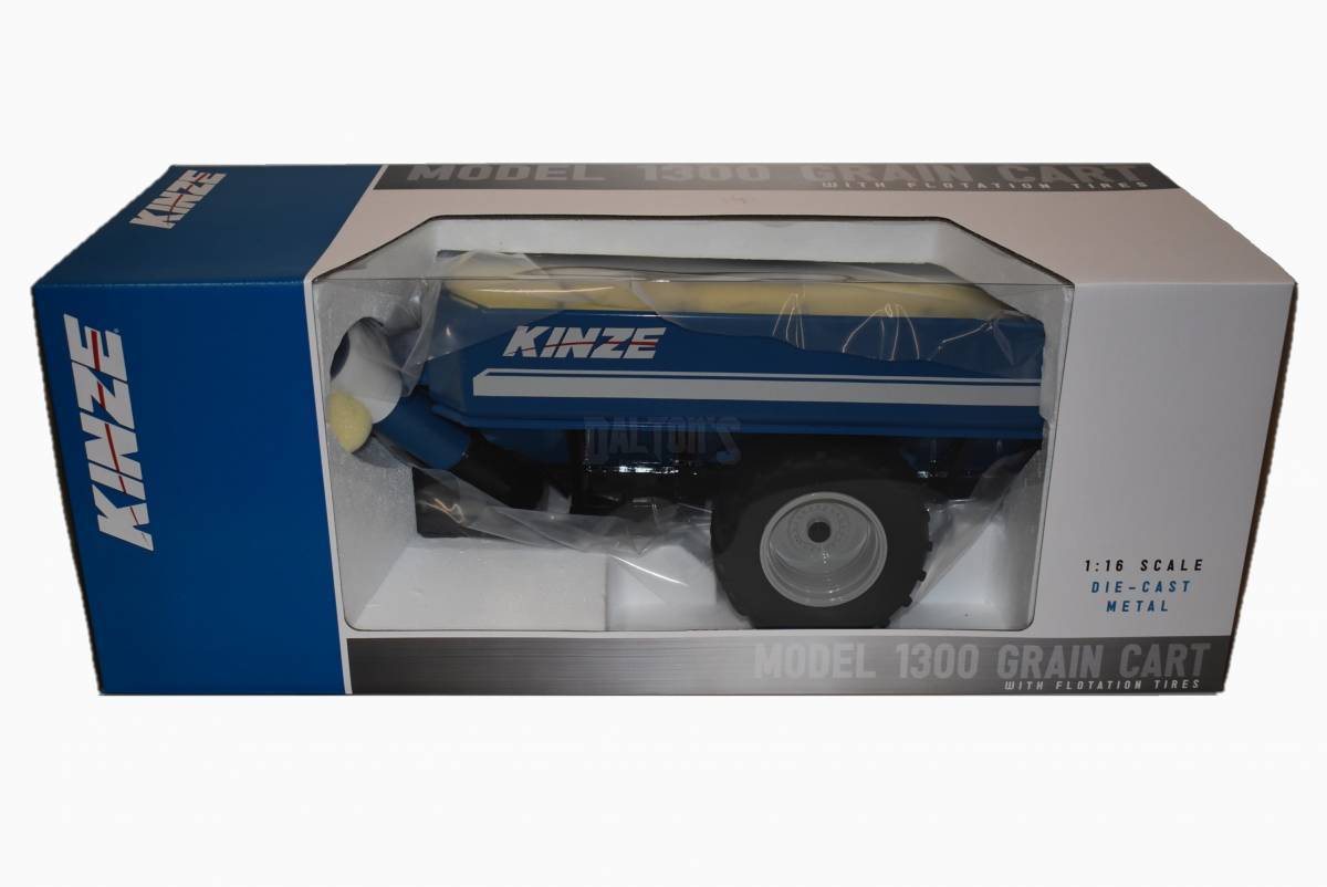 1/16 Kinze 1300 Grain Cart With Flotation Tires - Dalton's Farm Toys