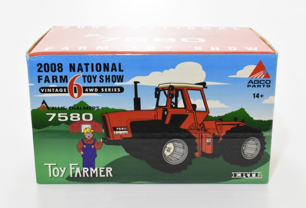 1/32 Allis-Chalmers 7580 4WD Tractor, 2008 National Farm Toy Show ...