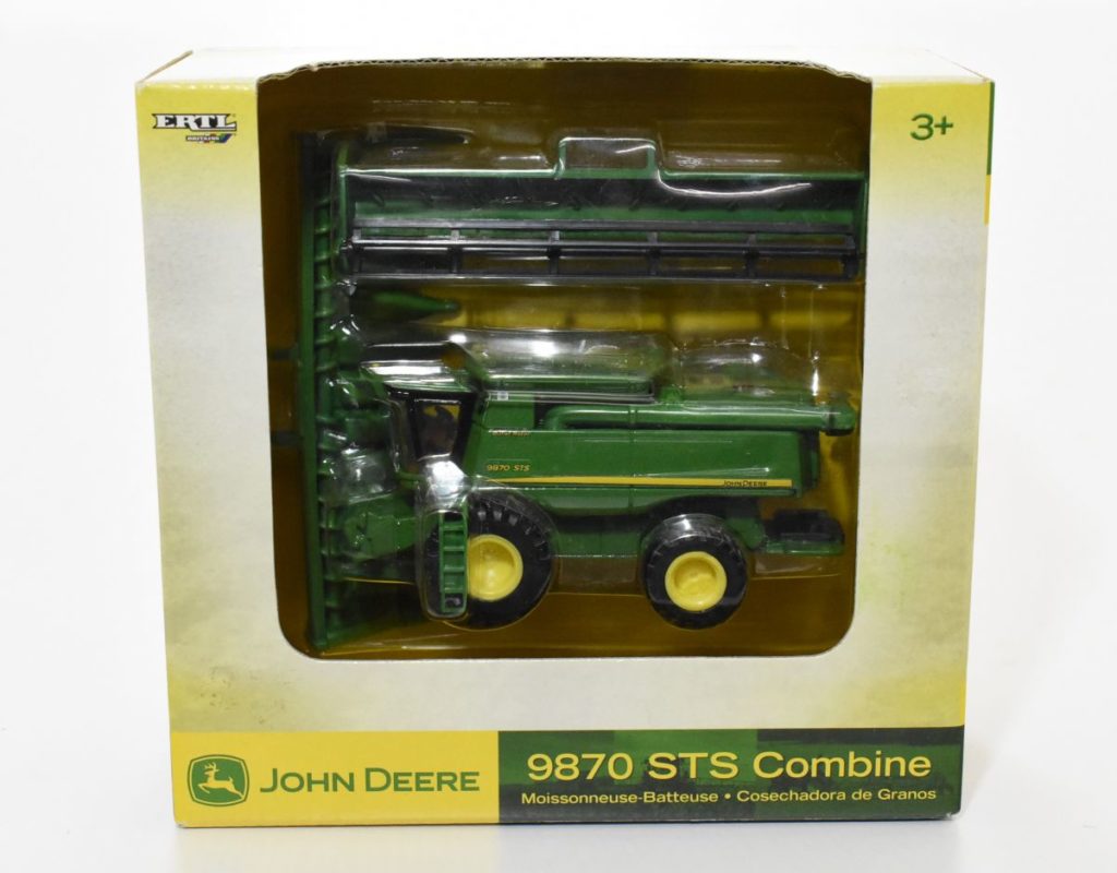 1/64 John Deere 9870 STS Combine With NO Draper Head - Dalton's Farm Toys