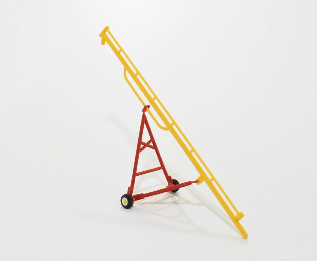 1/64 52' Grain Auger Red & Yellow - Dalton's Farm Toys