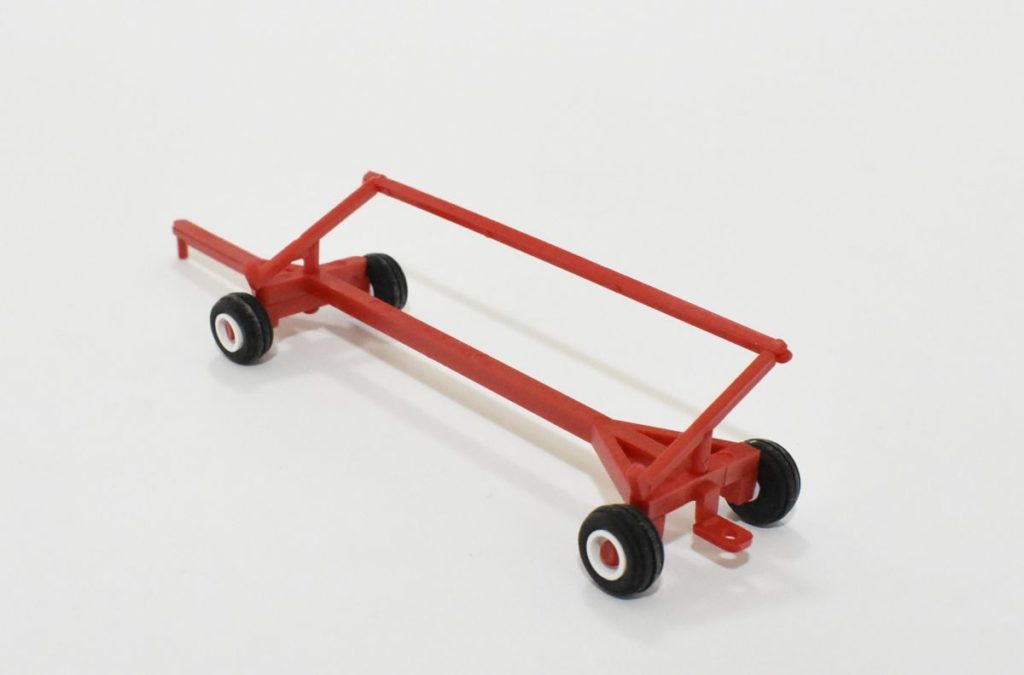 1/64 Combine Header Trailer, Red - Dalton's Farm Toys