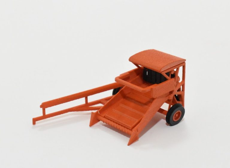 1/64 Allis Chalmers Roto Baler With Orange Top - Daltons Farm Toys