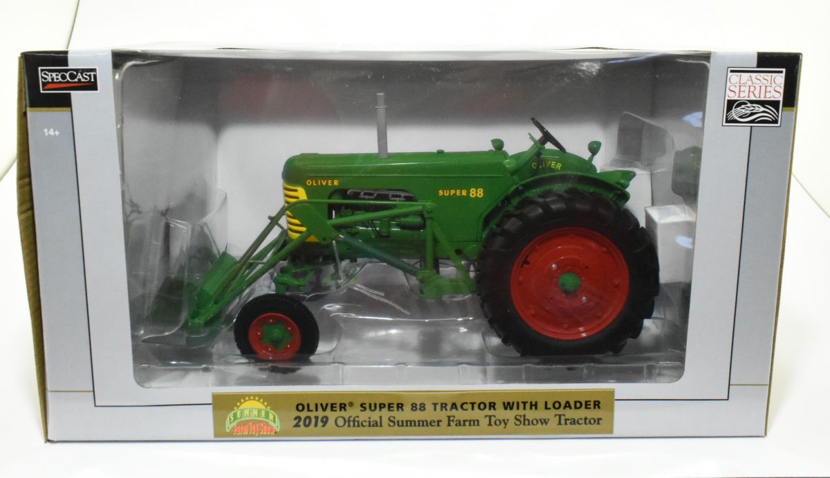 1/16 Oliver Super 88 Wide Front Tractor With Loader, 2019 Summer Farm ...