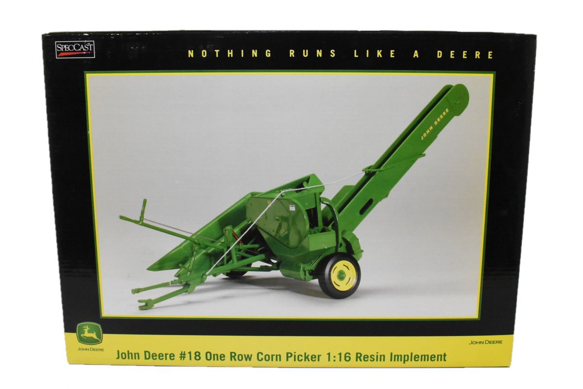 1/16 John Deere #18 One Row Corn Picker - Dalton's Farm Toys