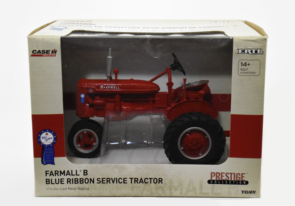 1/16 International Harvester Farmall B Tractor, Blue Ribbon Service ...
