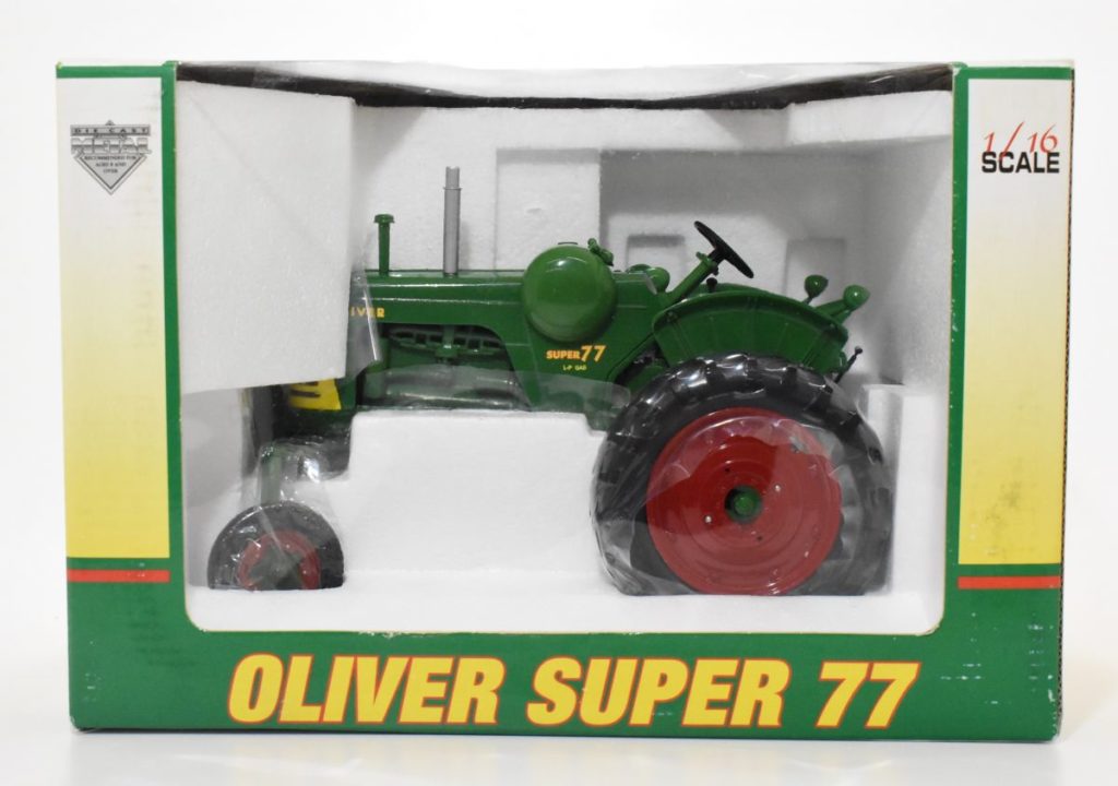 1/16 Oliver Super 77 Hi Crop LP Gas Tractor, Mark Twain Toy Show ...