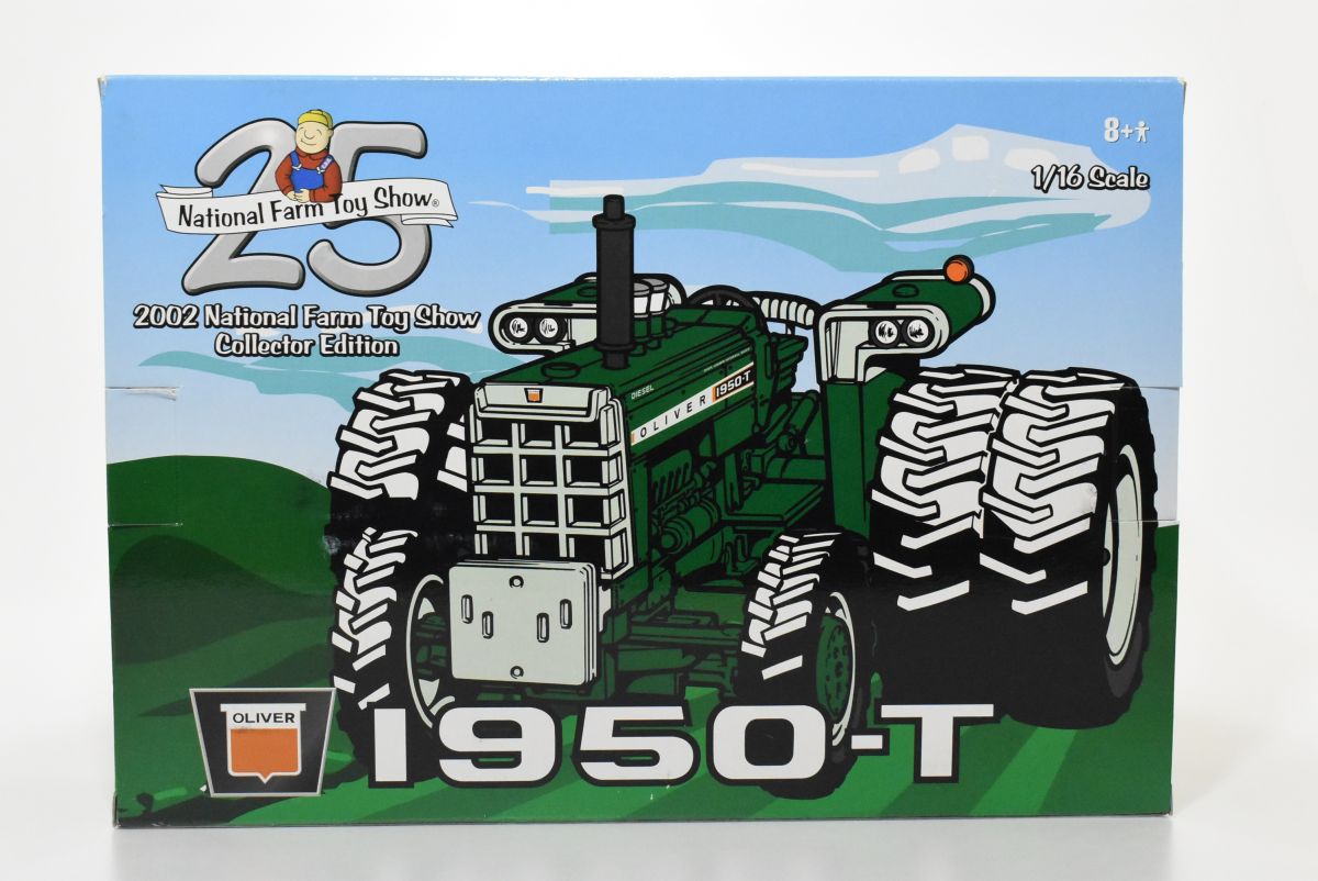1/16 Oliver 1950-T Tractor W/ Duals & Front Wheel Assist, Toy Farmer ...