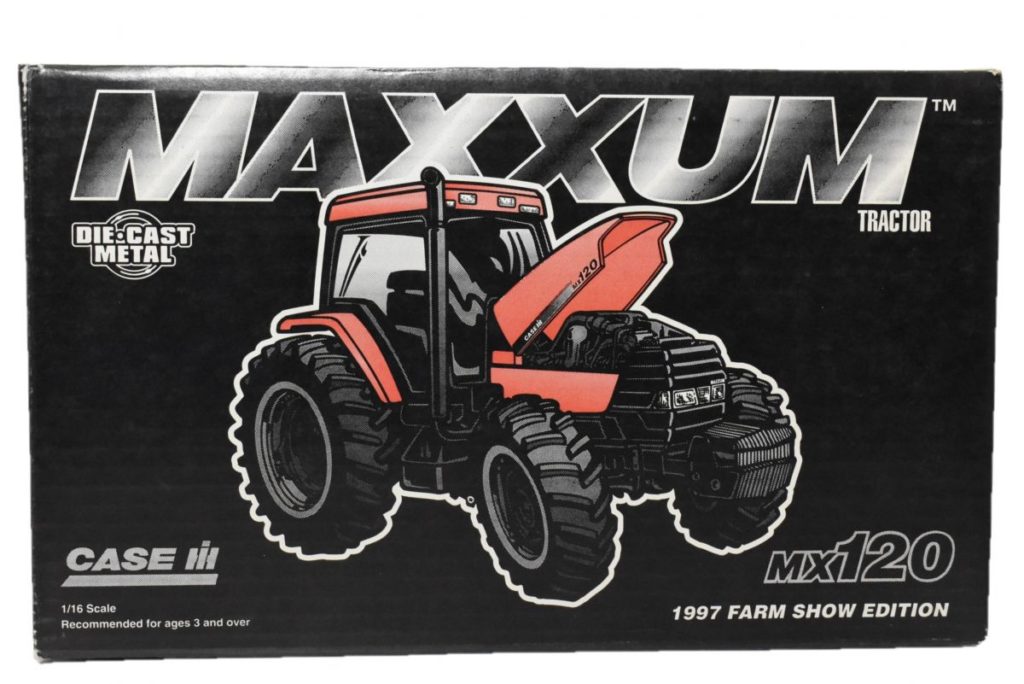 1/16 Case IH Maxxum MX120 Tractor With Front Assist - Dalton's Farm Toys