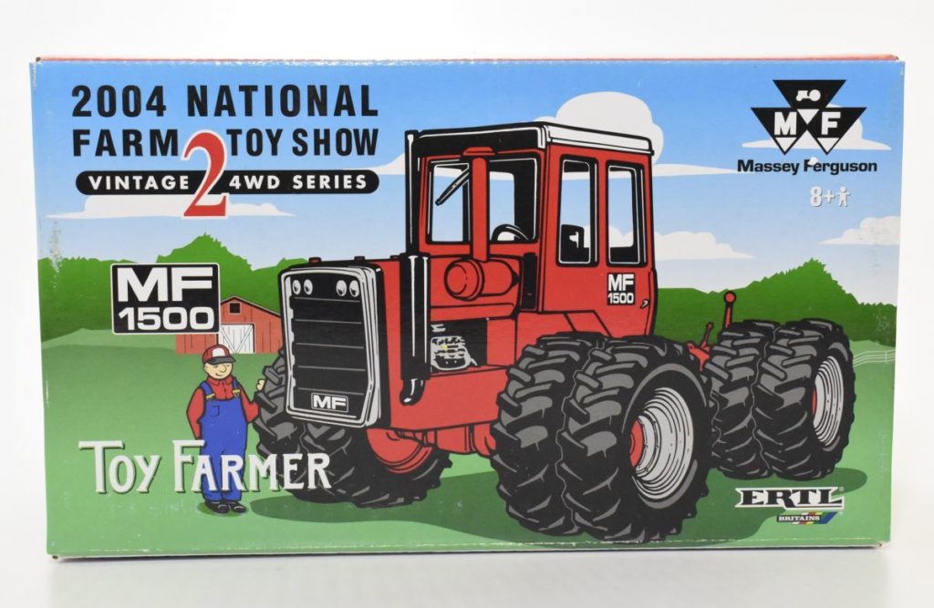 1/32 Massey Ferguson 1500 Vintage 4WD Tractor, 2004 Toy Farmer Show ...