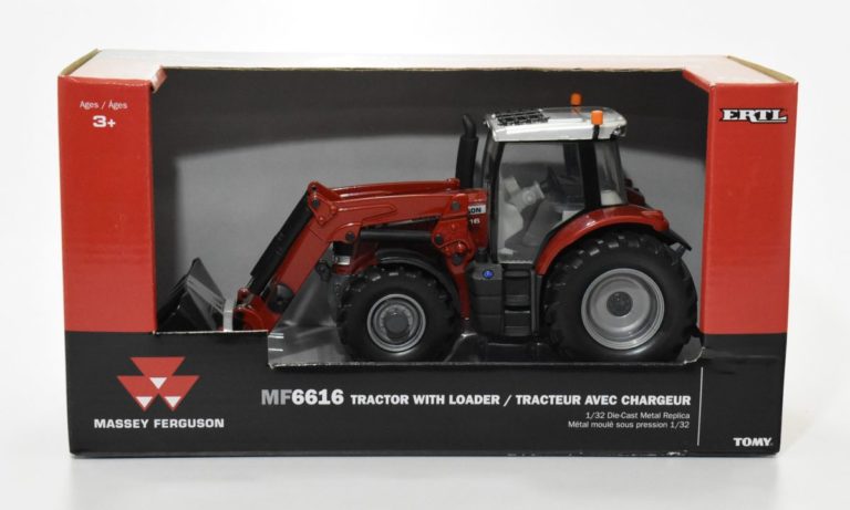 1/32 Massey Ferguson 6616 Tractor W/ Loader - Dalton's Farm Toys