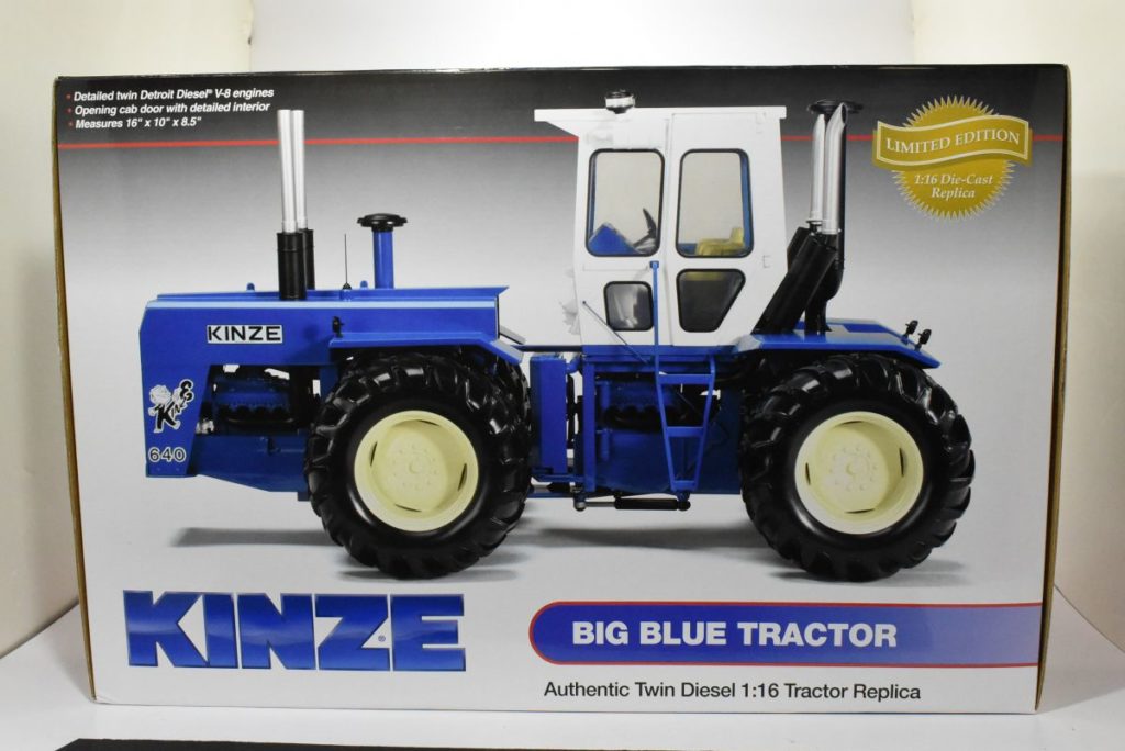 1/16 Kinze 640 Big Blue Twin Diesel 4wd Tractor - Dalton's Farm Toys