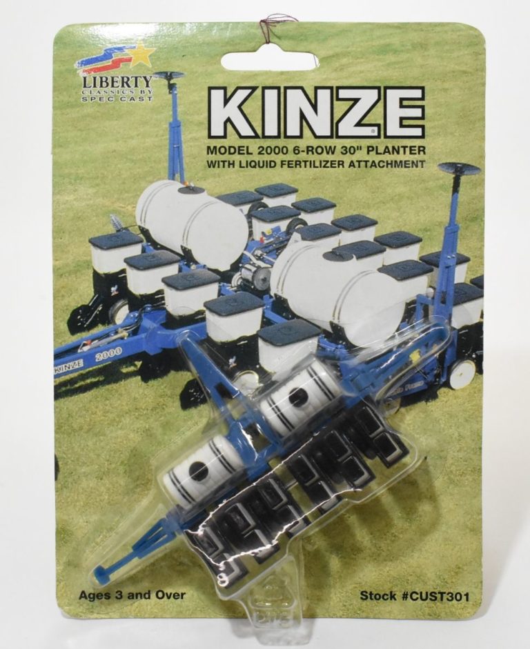 1/64 Kinze Model 2000 6 Row 30" Planter With Liquid Fertilizer ...