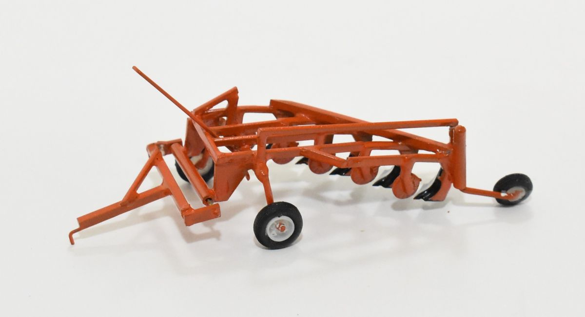 1/64 Scratch Built Allis Chalmers 5 Bottom Plow - Dalton's Farm Toys