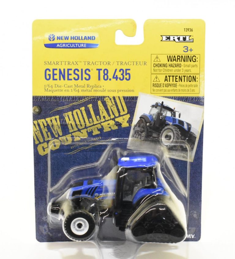 1/64 New Holland Genesis T8.435 Tractor with Tracks - Dalton's Farm Toys
