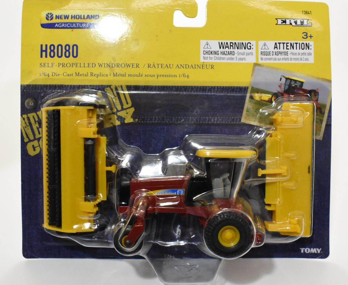 1/64 New Holland H8080 Self Propelled Windrower - Dalton's Farm Toys