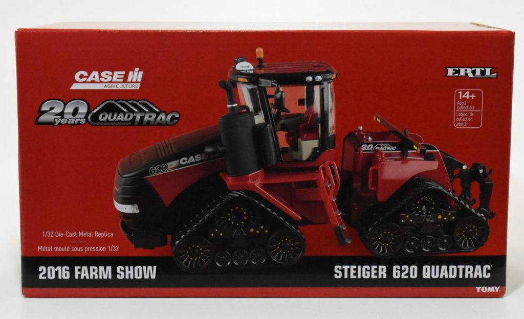 1/32 Case IH 620 Quadtrac Tractor, 20th Anniversary Chrome Chaser ...
