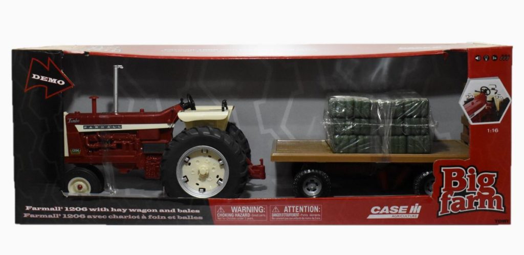 1/16 Big Farm Farmall 1206 Tractor W/ Hay Wagon & Bales - Dalton's Farm ...
