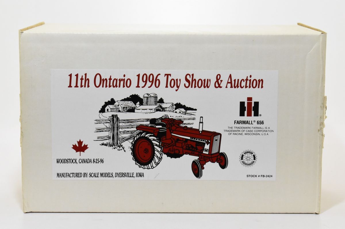 1/16 International Harvester Farmall 656 Tractor, 1996 Ontario Show ...