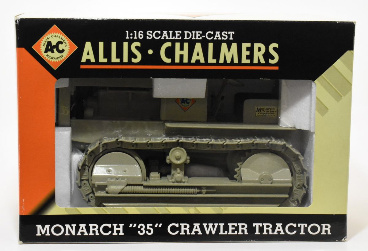1/16 Alli Chalmers Monarch 35 Crawler Tractor - Dalton's Farm Toys