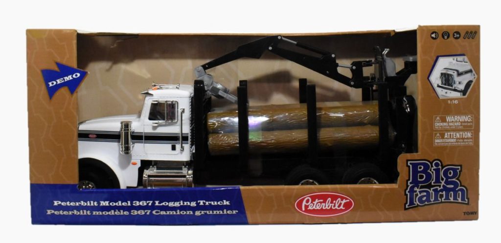1/16 Big Farm Peterbilt Model 367 Logging Truck - Dalton's Farm Toys